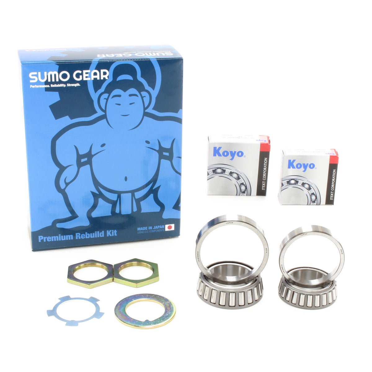 Sumo Gear Front Solid Axle Wheel Bearing Kit – Cruisers & Company